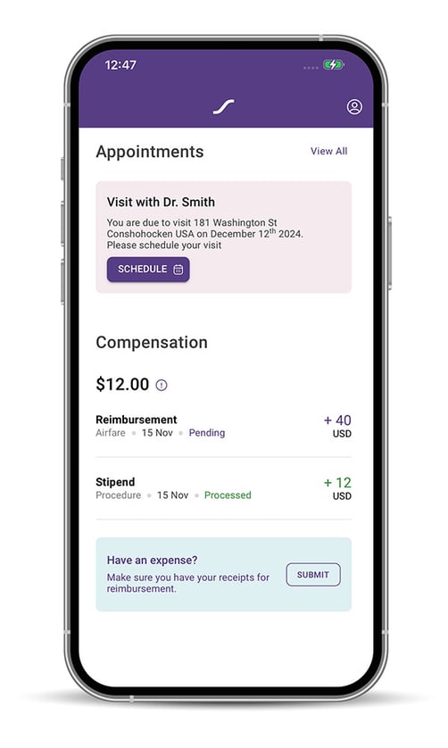 Patient App for Clinical Trials | Suvoda